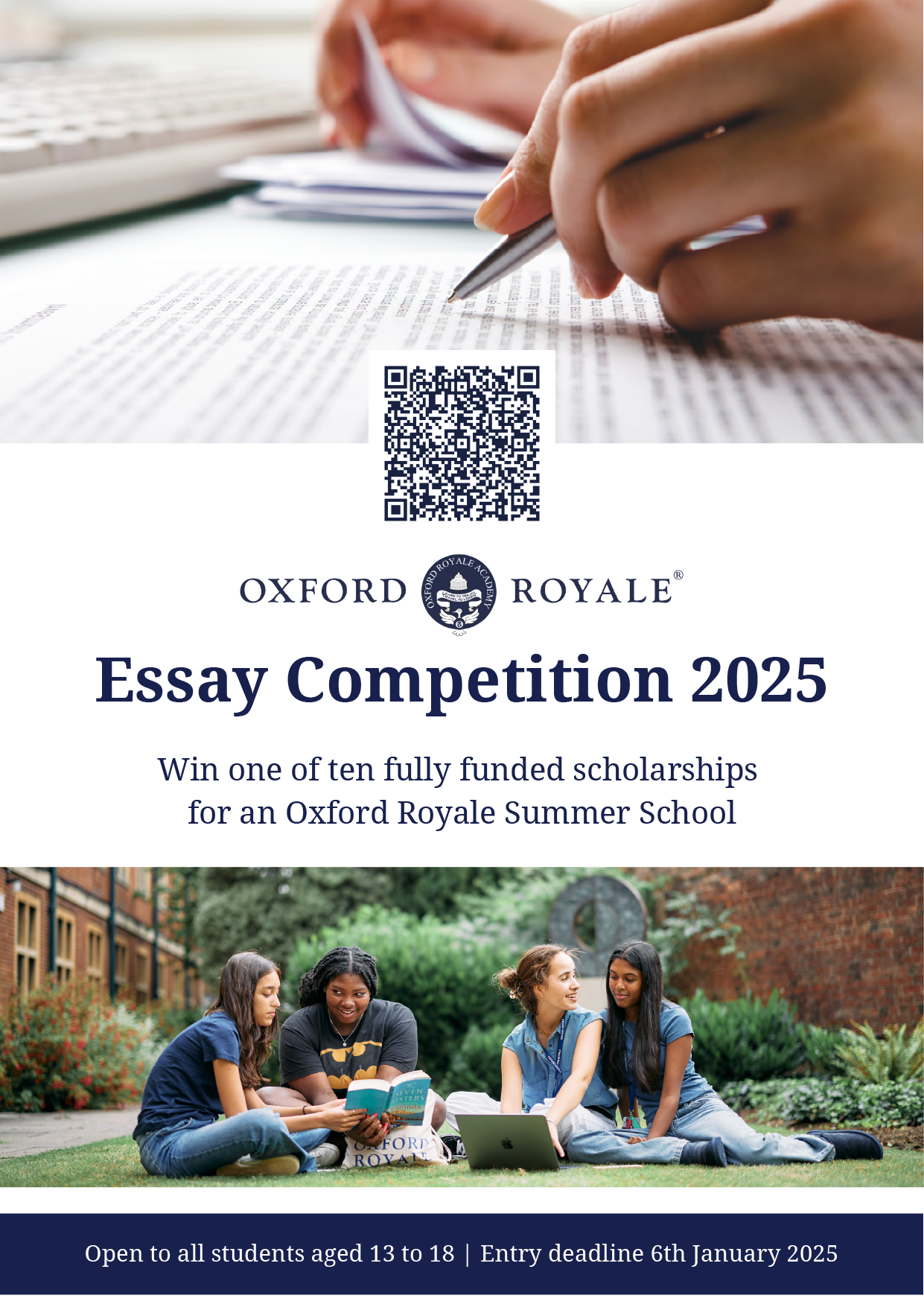 Join the Oxford Royale Essay Competition and Win a Fully-Funded ...